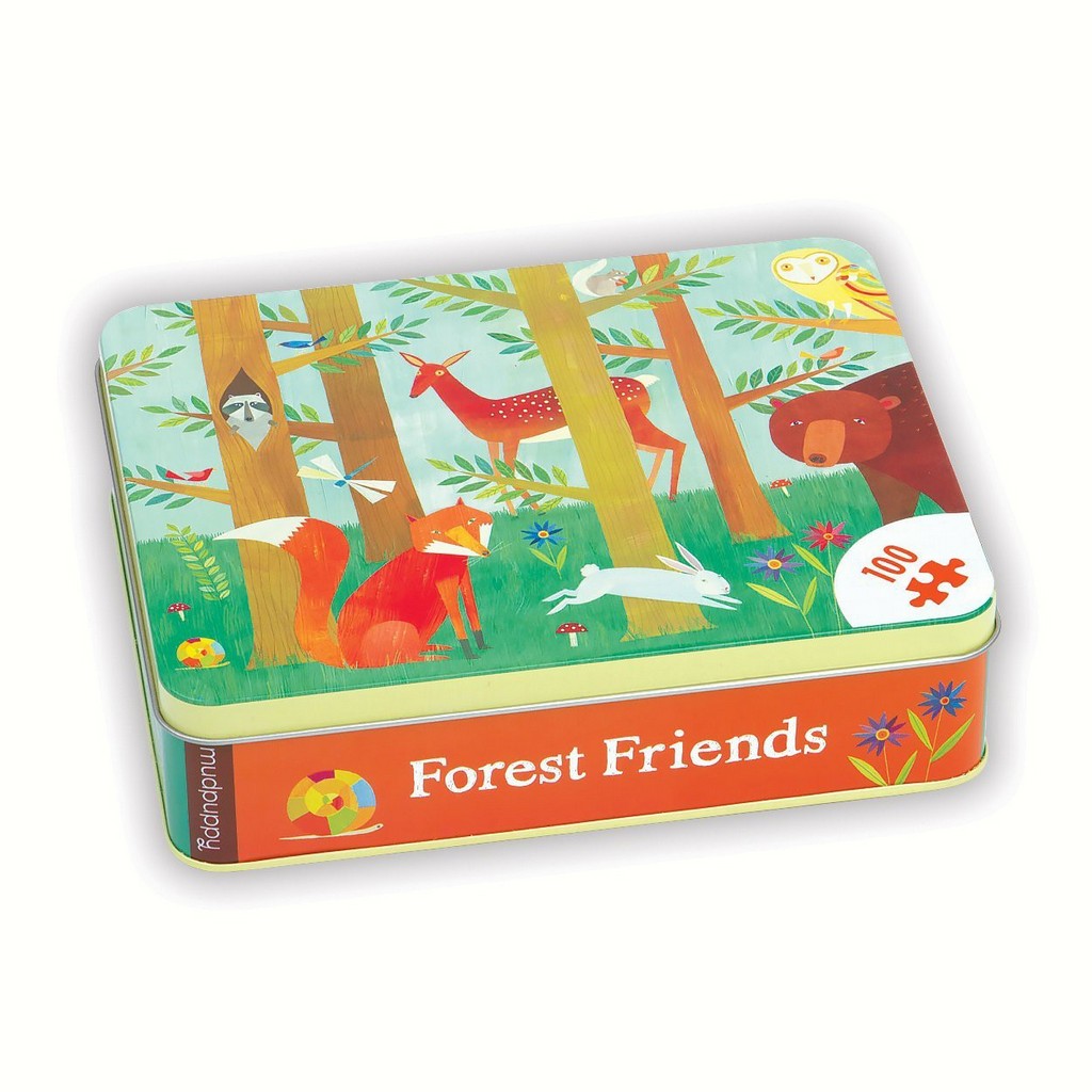 Forest Friends Puzzle 100 pcs — Parrotcha