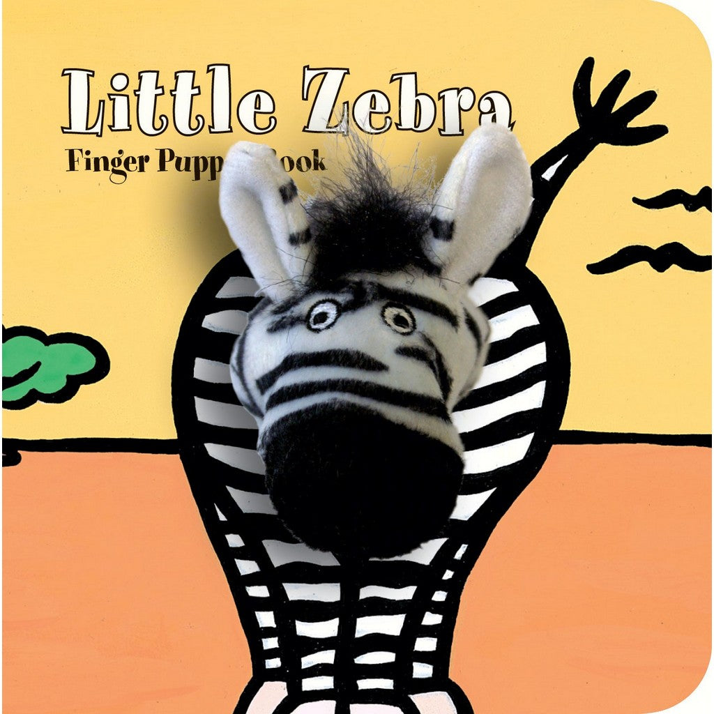 Little Zebra Finger Puppet Boo — Parrotcha