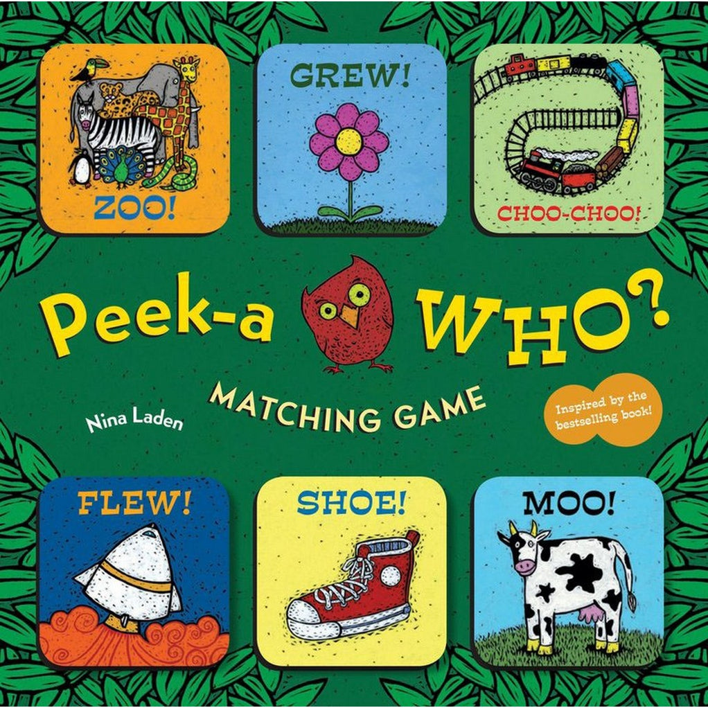 Peek-a-Who Matching Game — Parrotcha