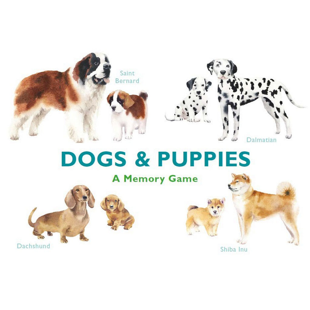 Dogs & Puppies Memory Game — Parrotcha