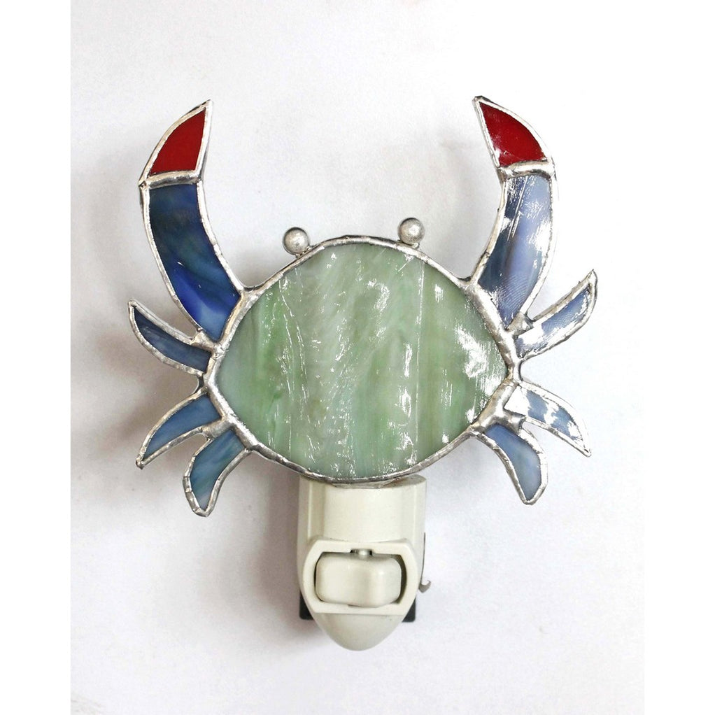 Stained Glass Crab Nightlight — Parrotcha