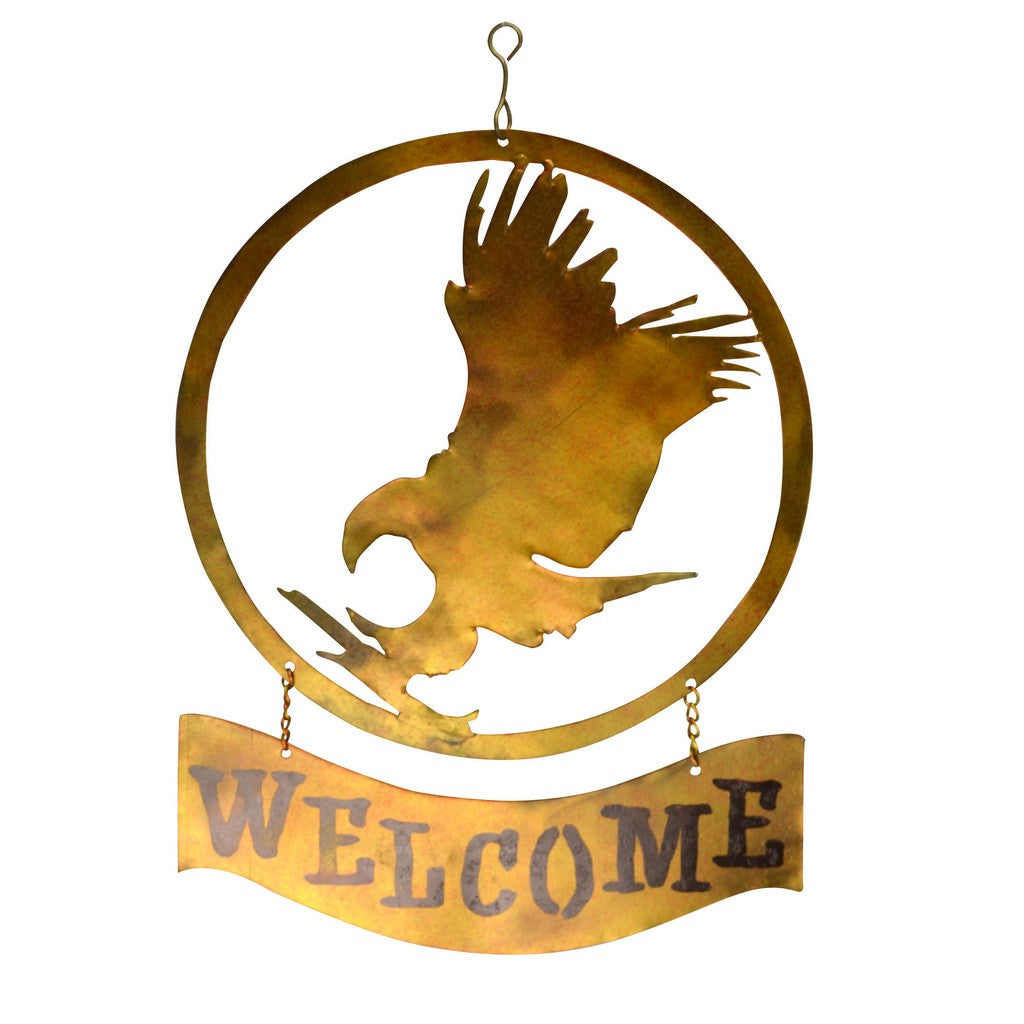 Eagle Welcome Sign — Parrotcha