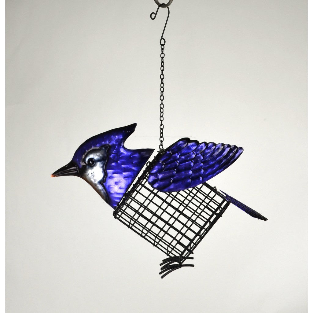 Blue Jay Suet Feeder — Parrotcha