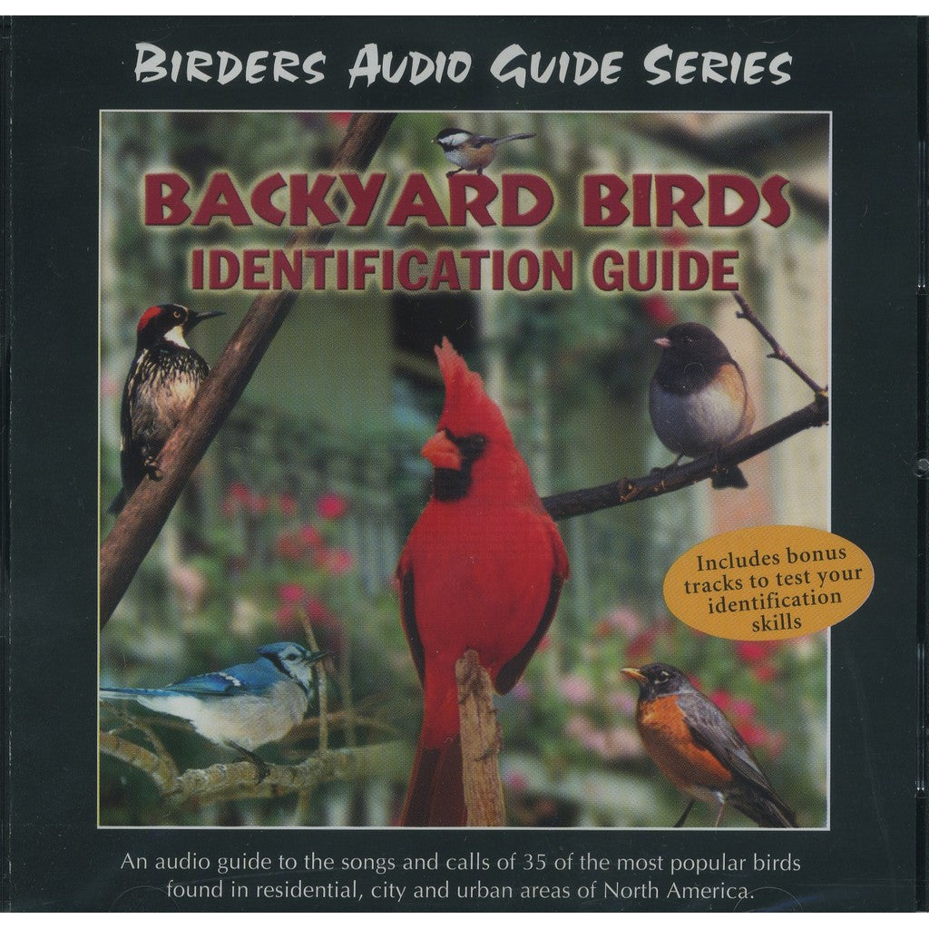 Backyard Birds Identification Guide CD — Parrotcha