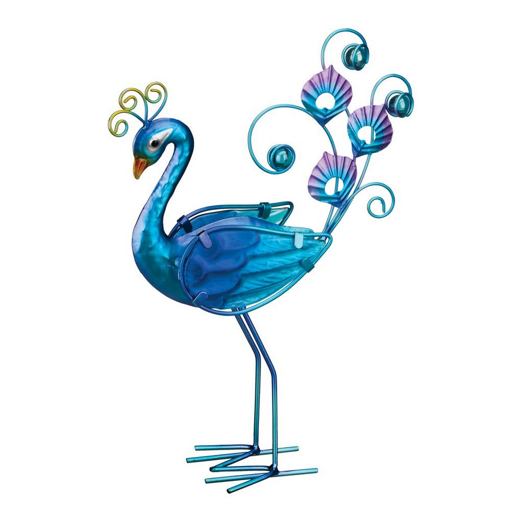 10 inch Peacock Table Top Decor — Parrotcha