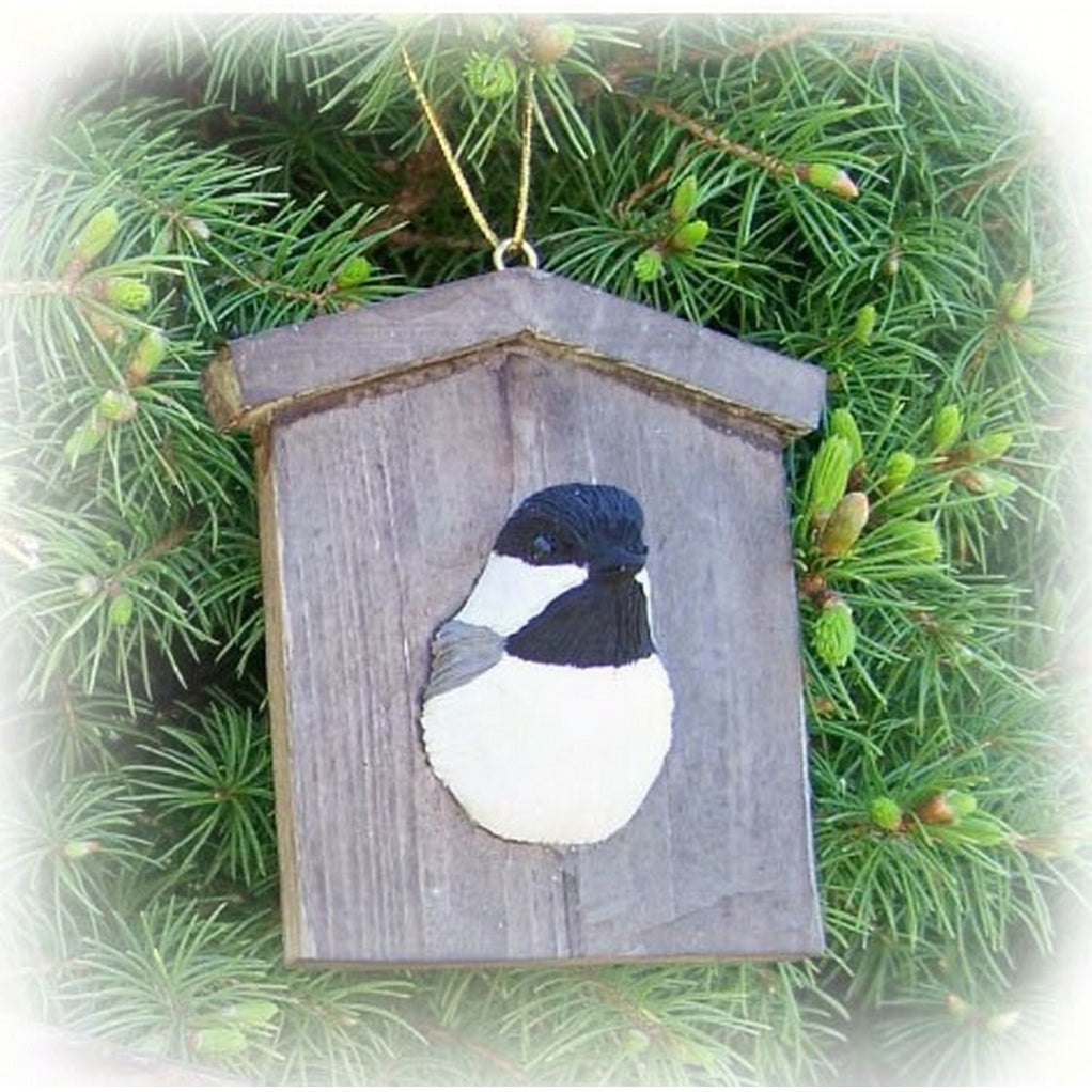 Chickadee House Ornament — Parrotcha