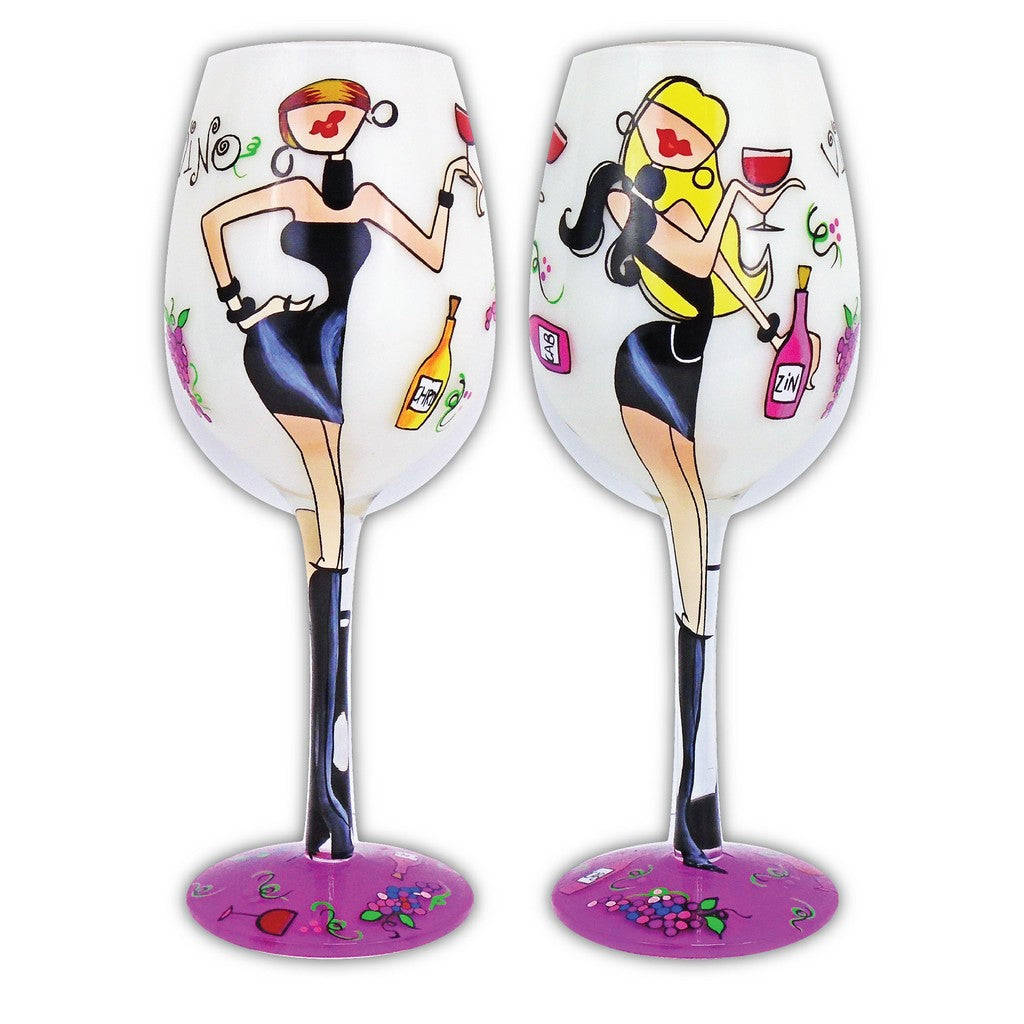 Wine Glass, Wine Divas — Parrotcha