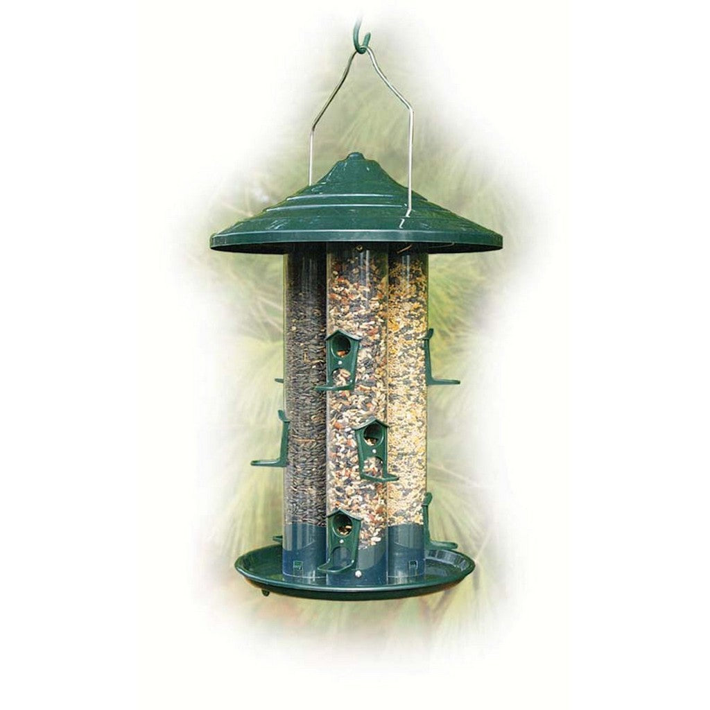 Triple Tube Seed Feeder — Parrotcha